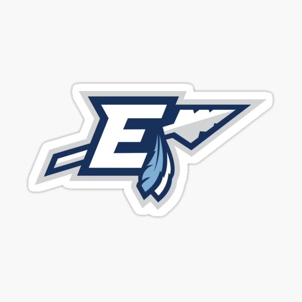 "Enid E with Spear Logo" Sticker for Sale by EMSBANDENIDOK | Redbubble