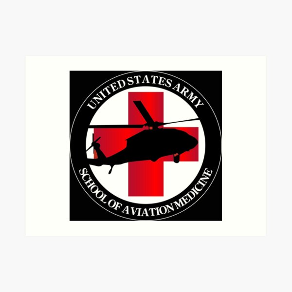 "Army - Army MEDEVAC Critical Care Flight Paramedics V1" Art Print by ...