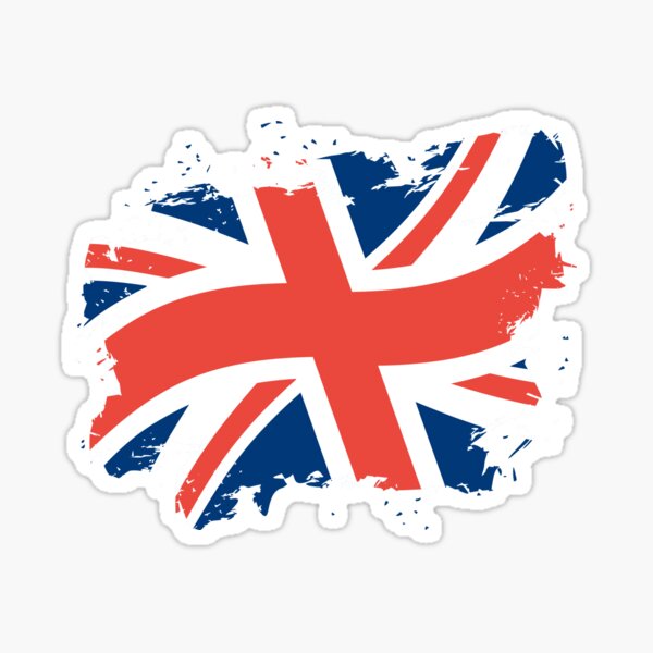 "Just Flags - Union Jack" Sticker for Sale by Bridgers872 | Redbubble