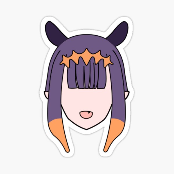 "Ninomae Ina'nis Minimalist | Version 2 | Hololive English" Sticker for ...