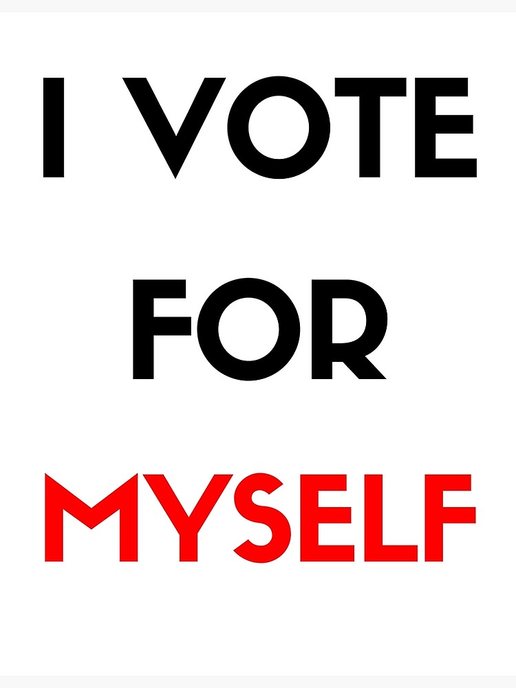 "I Vote For Myself , I Vote For Kayne West , Vote Kayne West" Greeting ...