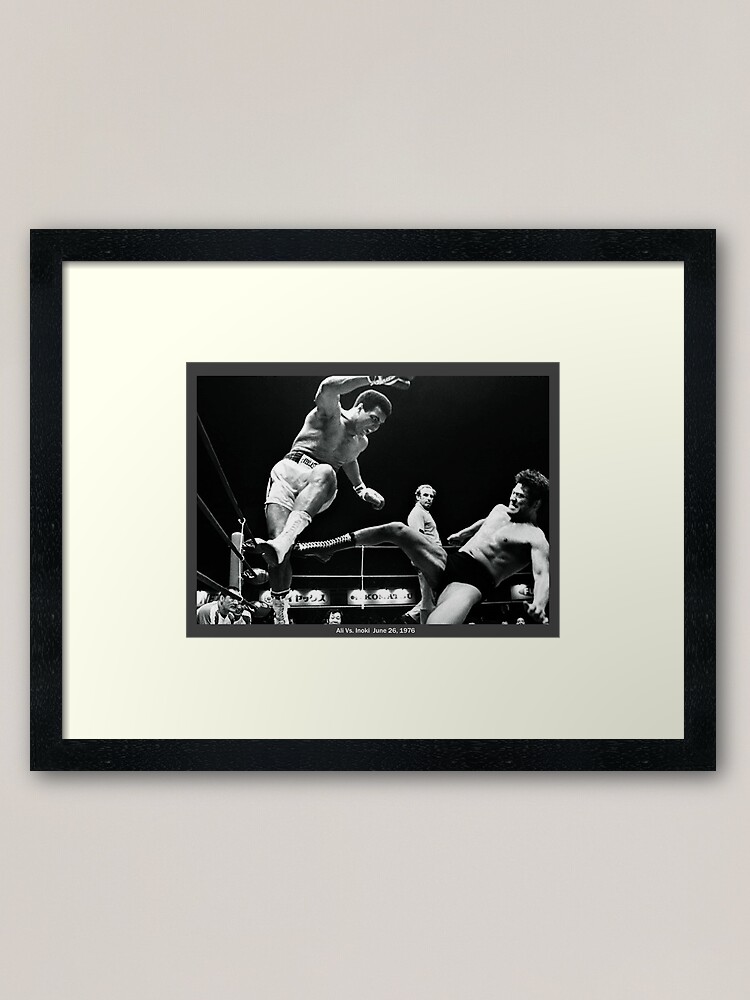 Boxing Wall Art Print Photo Antonio Inoki 1976 Wrestling Poster ...