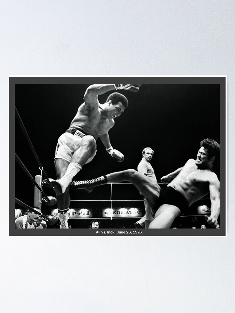 "Ali Vs. Inoki - Boxer vs. Wrestler - Fight of the Century" Poster for ...