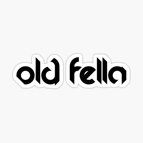 "Old fella" Sticker for Sale by keisthard | Redbubble