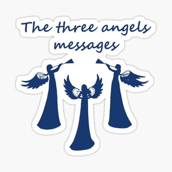 "The three angels messages gospel apocalypse" Sticker for Sale by Maria ...
