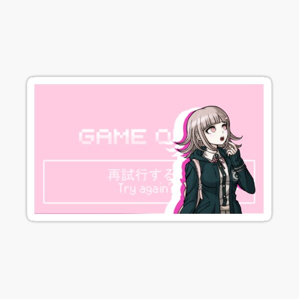 "Chiaki Nanami" Sticker for Sale by Https-Kaede | Redbubble