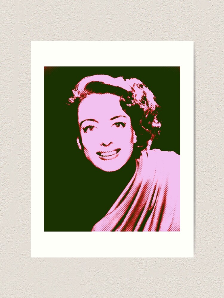 "Pink and Green Screen Queen" Art Print by Nellaquinn | Redbubble