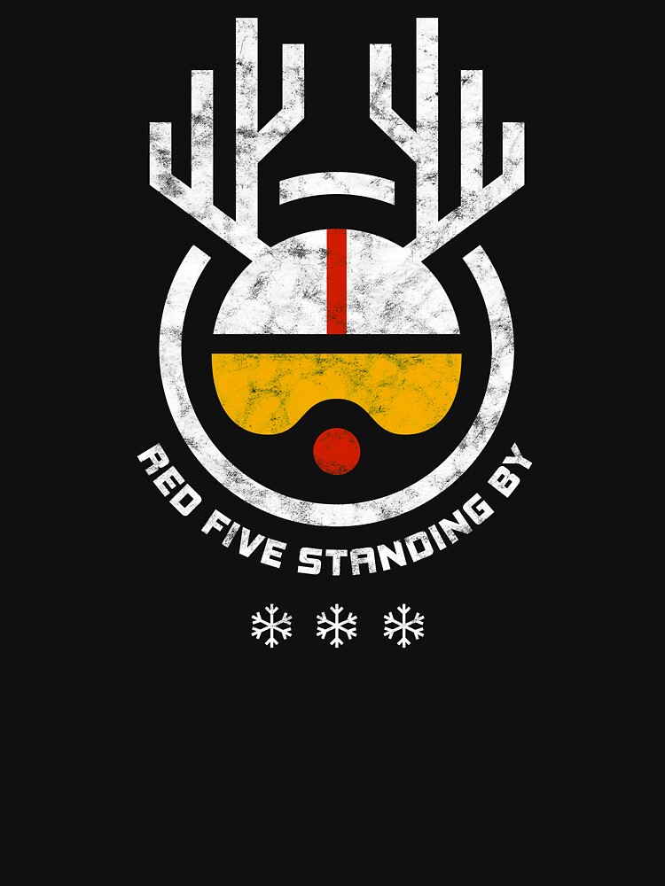 "Rudolph Red Five Standing By Christmas" Essential T-Shirt for Sale by ...