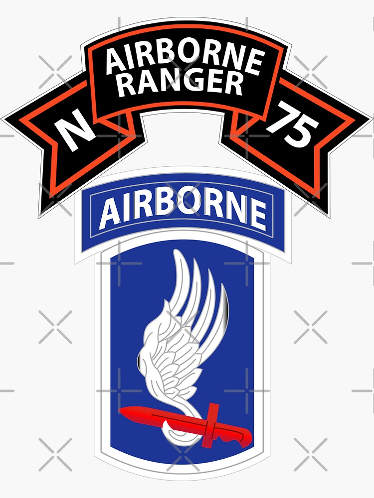 "SOF - N Company Scroll - 173rd Airborne Bde - Vietnam" Sticker for Sale by twix123844 | Redbubble