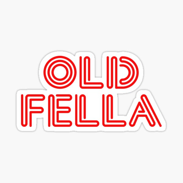 "Old fella" Sticker for Sale by keisthard | Redbubble