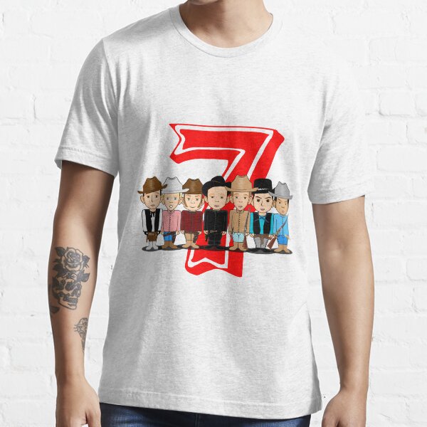 "The Seven" T-shirt for Sale by Subpopeoandy | Redbubble | magnificent ...