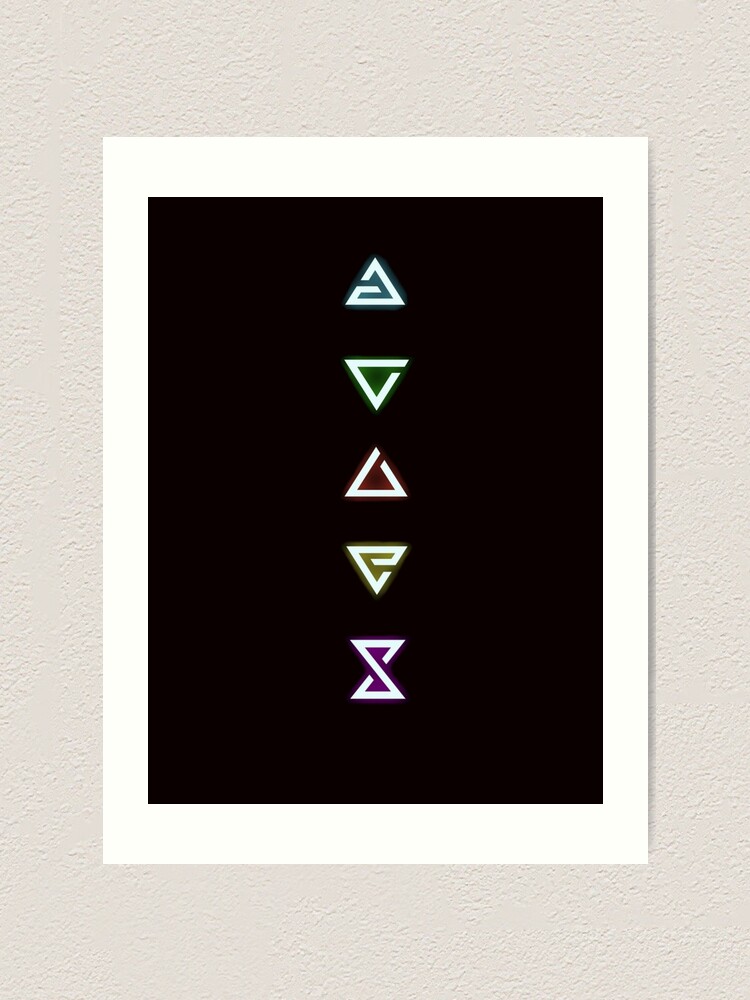 "Witcher Magic Signs / Witcher Design" Art Print for Sale by Gwydionss ...