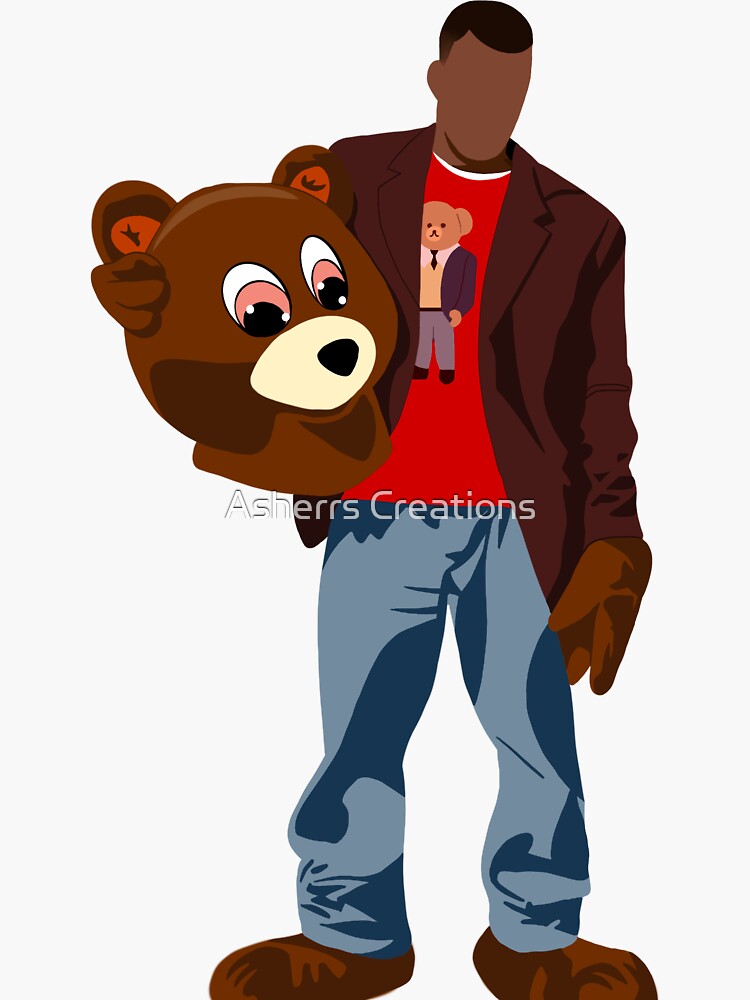 "Kanye" Sticker for Sale by ashleym96 | Redbubble