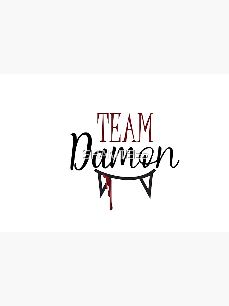 "Team Damon" Trinkflasche von SHAMTEES | Redbubble