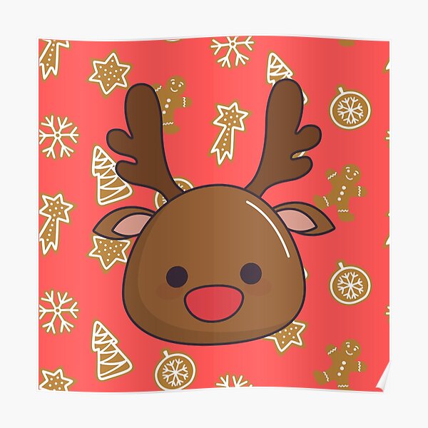 "Classic Rudolph" Poster for Sale by m95sim | Redbubble