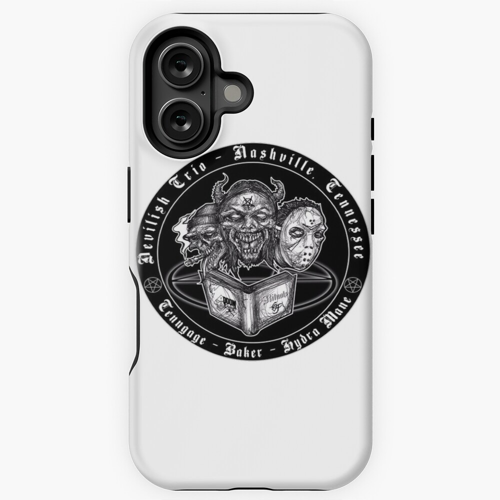 "Devilish trio" Sticker for Sale by obsrvr7 | Redbubble