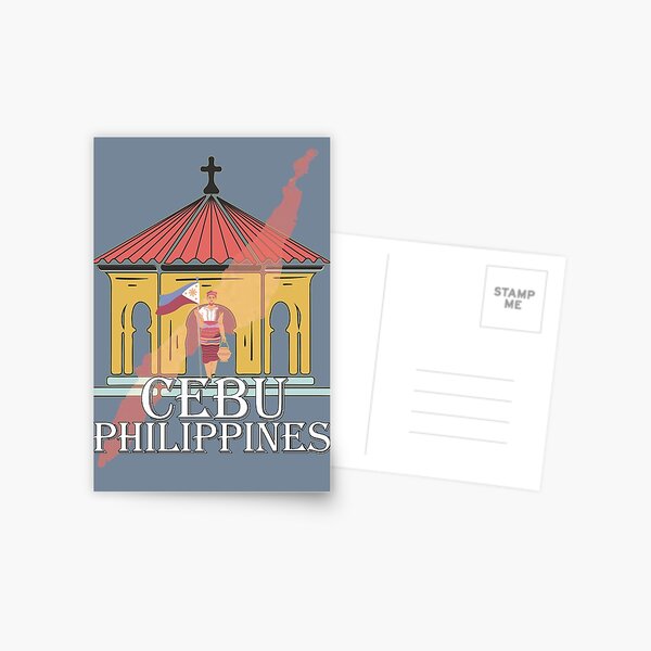 "Cebu Phillipines" Postcard for Sale by EvaWolf | Redbubble