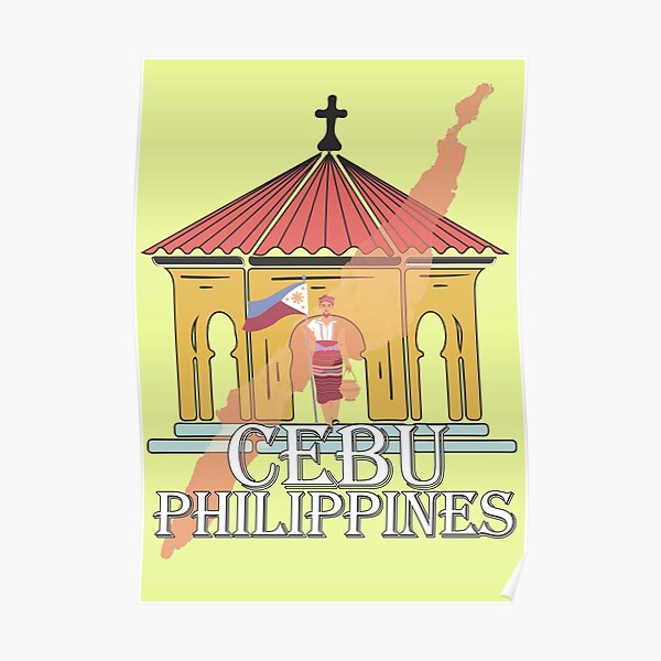 "Cebu Phillipines" Poster by EvaWolf | Redbubble