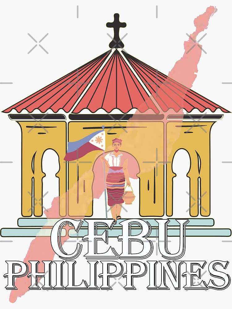 "Cebu Phillipines" Sticker for Sale by EvaWolf | Redbubble