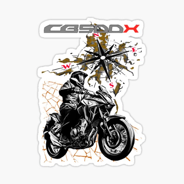 "Honda CB500X 2020" Sticker for Sale by Evomotoarte | Redbubble