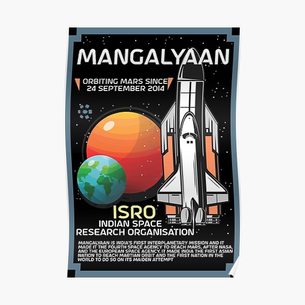 Isro Posters | Redbubble
