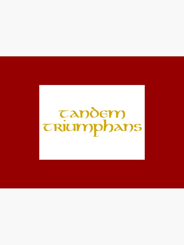 "Jacobite Flag | “Tandem Triumphans”" Sticker for Sale by ...