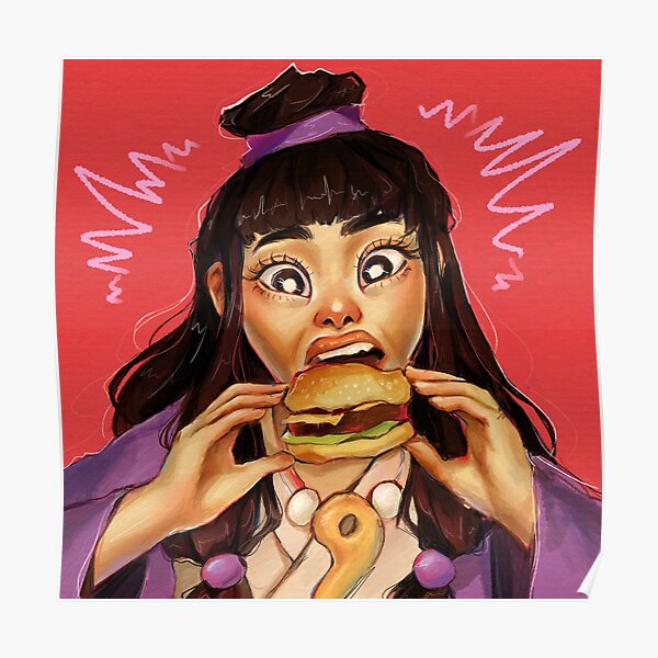 Maya Fey With Her True Love Poster By Freyyaah Redbubble