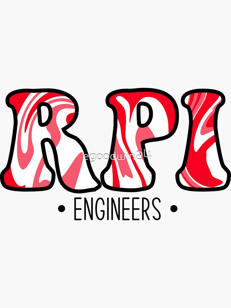 "RPI" Sticker for Sale by egoodwin24 | Redbubble