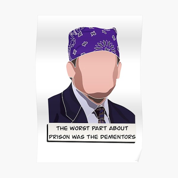 "Prison Mike" Poster by these-designs | Redbubble