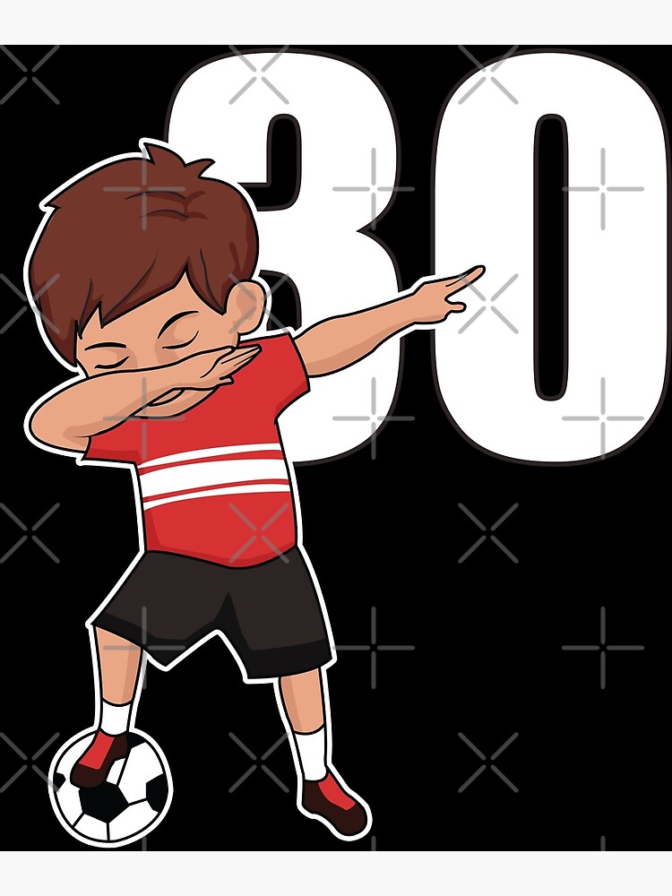 "Awesome Soccer Player Number 30 Soccer Athlete Athletic Sports Team ...