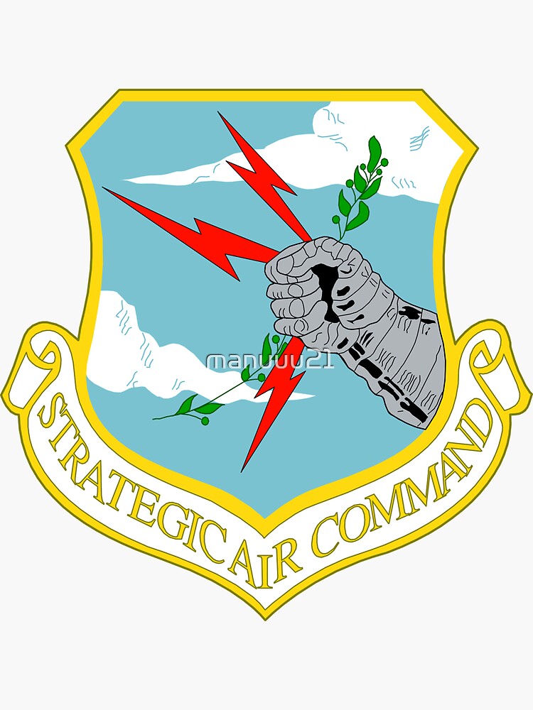 "Strategic Air Command" Sticker for Sale by manuuu21 | Redbubble