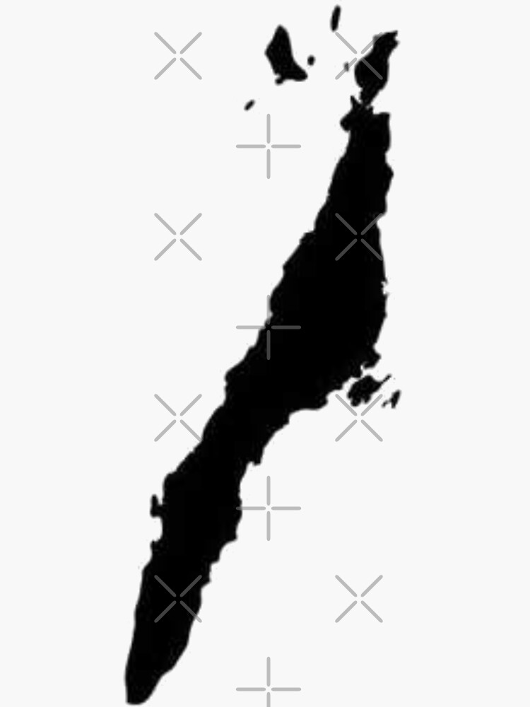 "Cebu Map" Sticker for Sale by Diogo88 | Redbubble