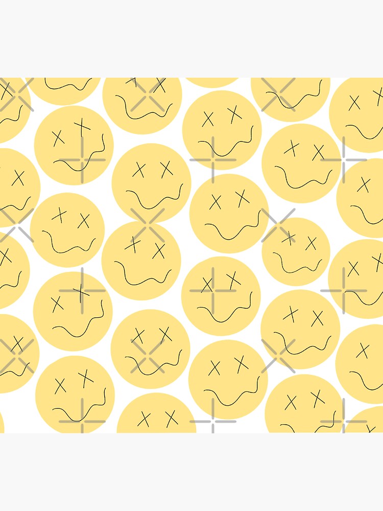 "wiggly smiley face " Sticker for Sale by saramminty | Redbubble