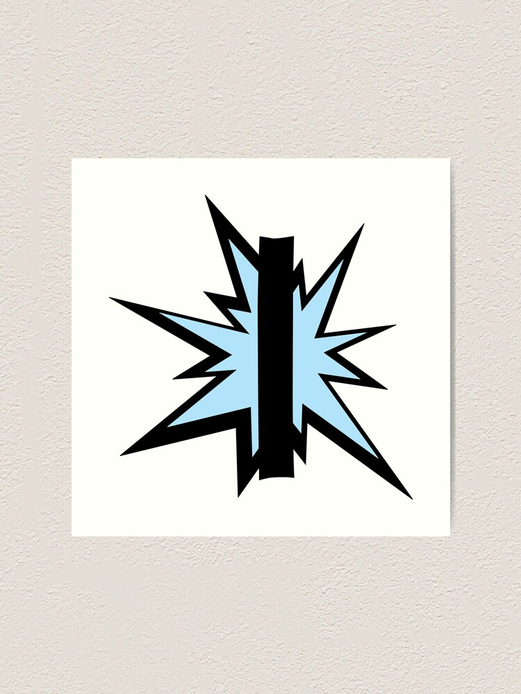 "Comic I letter as comic hero cartoon alphabet monogram initials gifts ...