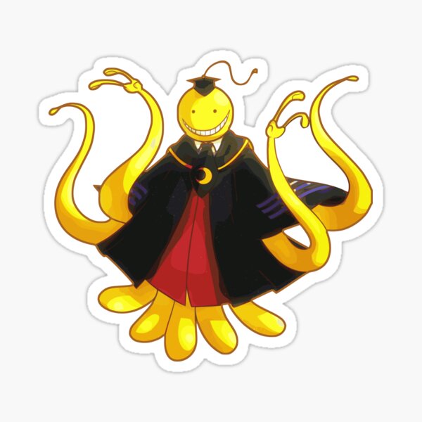 "Anime Assassination Classroom" Sticker for Sale by 666scumbag | Redbubble