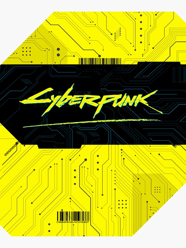 "Cyber Punk Key Card" Sticker for Sale by mjamesno | Redbubble