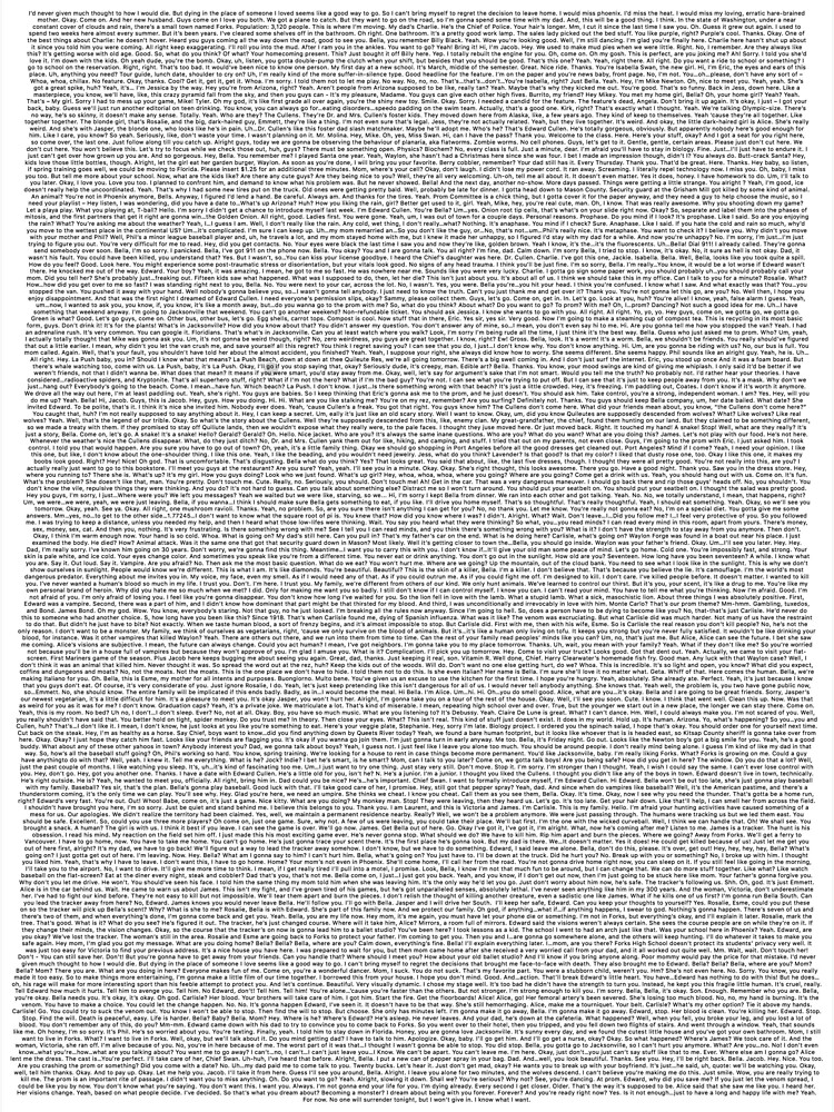 "Entire Twilight Movie Script" Sticker for Sale by LilacWaves | Redbubble