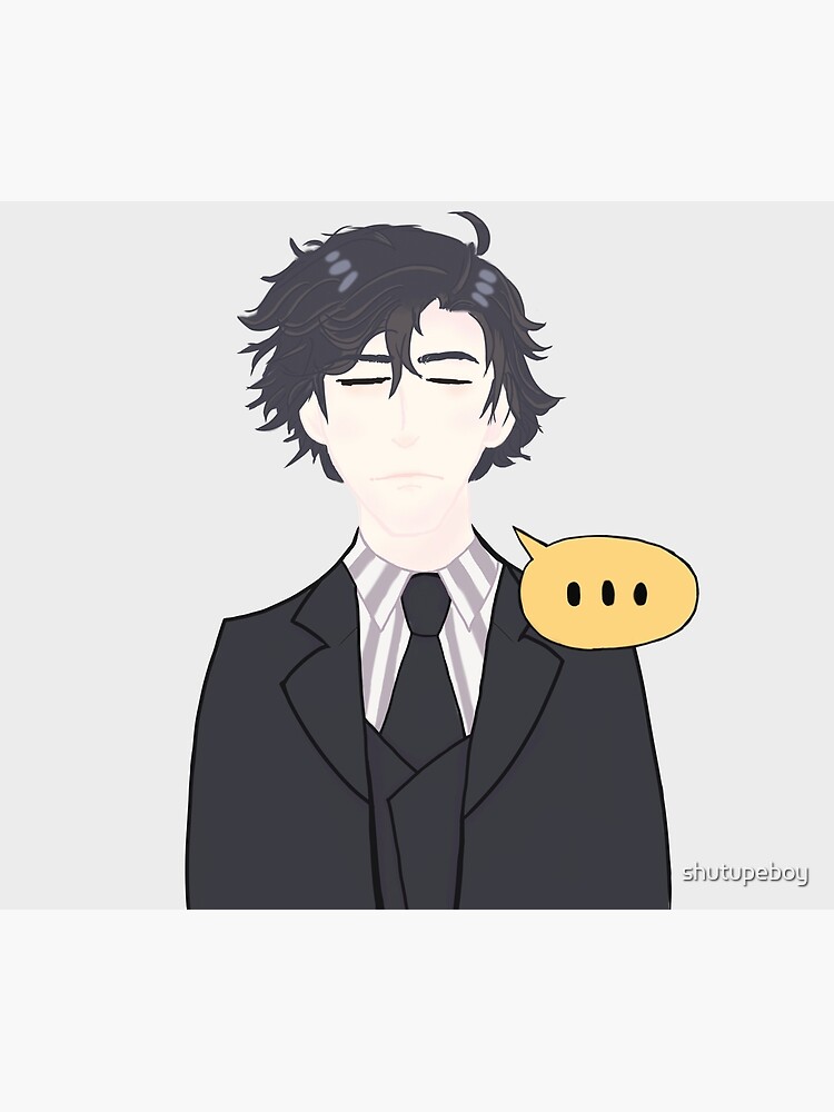 "jumin han's sighing emote" Poster for Sale by shutupeboy | Redbubble