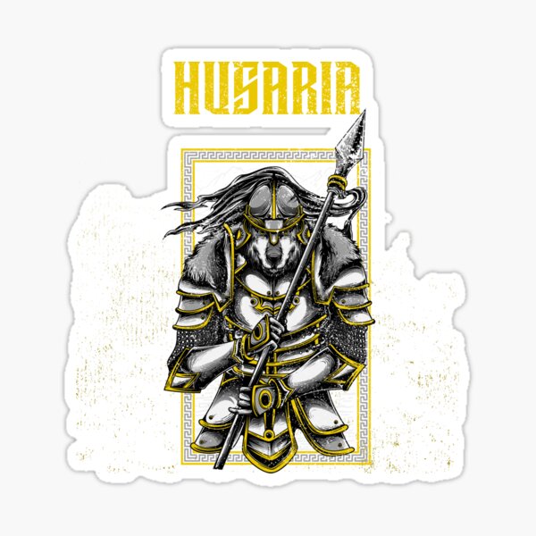 "Husaria warrior print" Sticker by uwilluvme | Redbubble