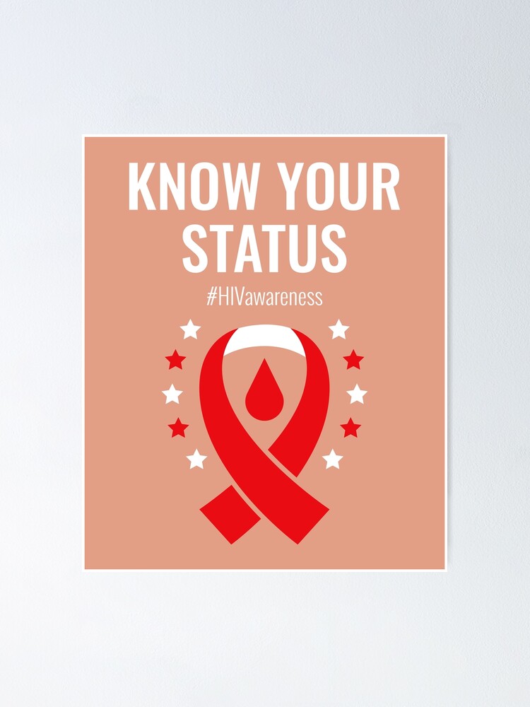 "Know Your Status" Poster by AladdinMktgs | Redbubble