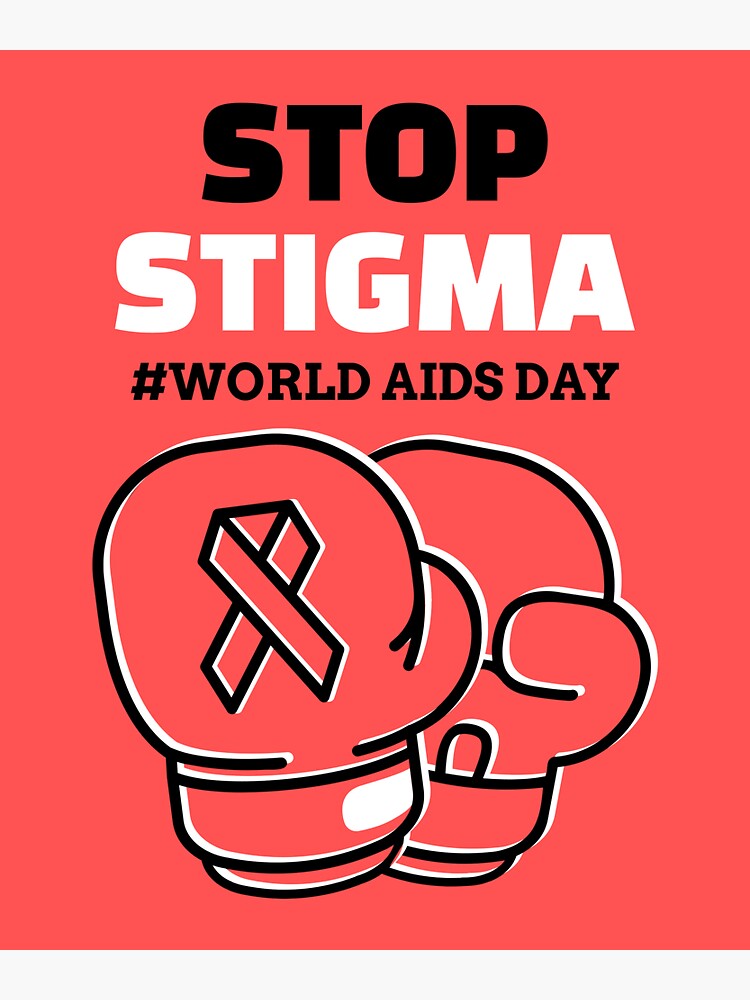 "Stop Stigma" Sticker by AladdinMktgs | Redbubble