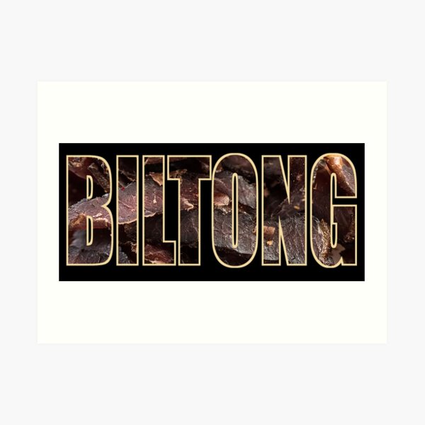 Biltong Art Prints | Redbubble