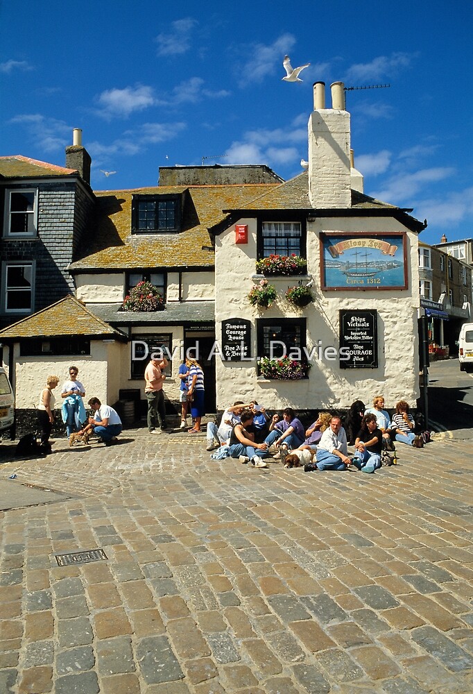 "The Sloop Inn, St. Ives, Cornwall in 1990." by David A. L. Davies ...