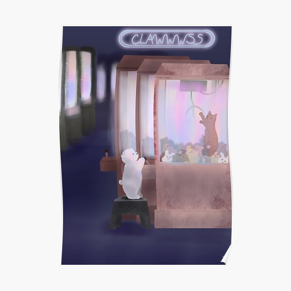 "Claw Machine" Poster by TheArtyssey | Redbubble