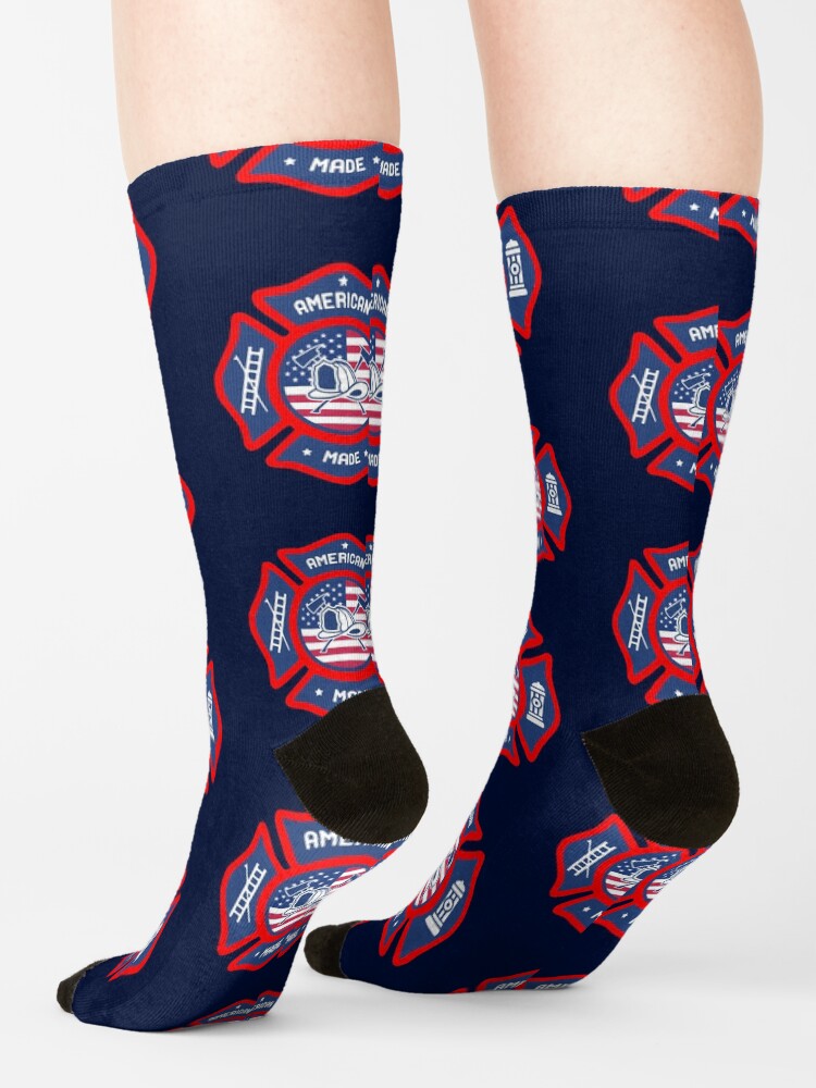 "American Made Firefighter" Socks for Sale by DeadRight | Redbubble