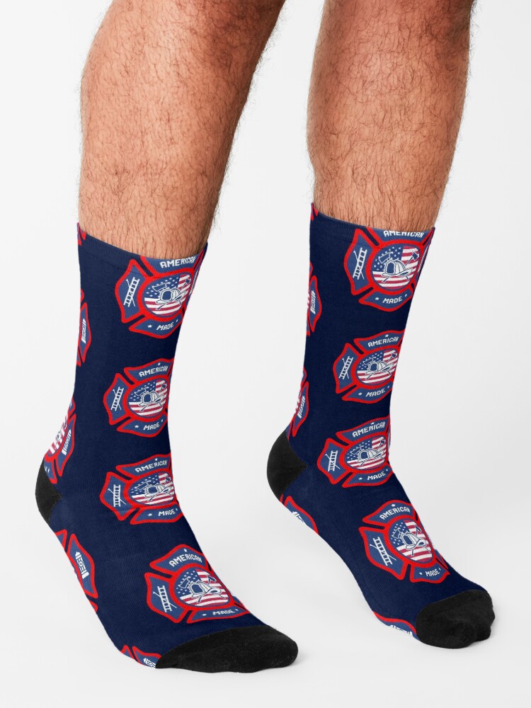 "American Made Firefighter" Socks for Sale by DeadRight | Redbubble