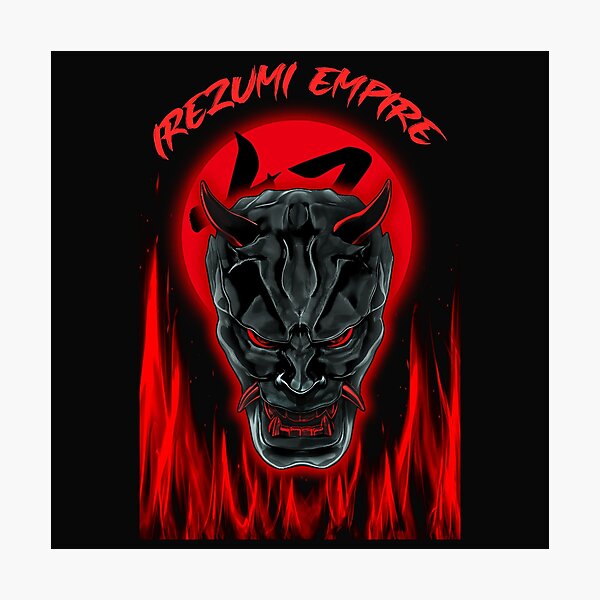 "Rage Oni Hannya Mask" Photographic Print for Sale by IrezumiEmpire ...