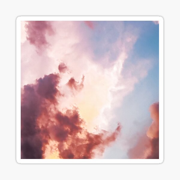 "Pink Cloud" Sticker by 365DaysDesire | Redbubble