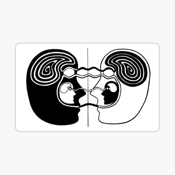 Self Reflection Stickers | Redbubble