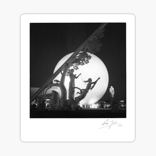 "New York World's Fair 1939 - Sundial & Perisphere" Sticker for Sale by ...